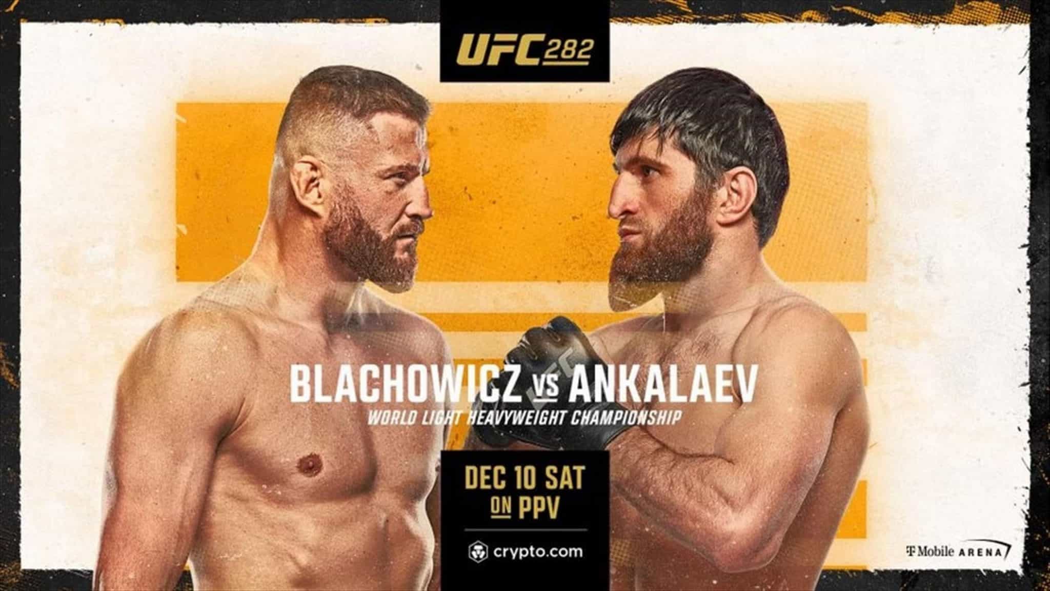 UFC 282: Blachowicz vs. Ankalaev: horarios, cartelera y dónde ver ...